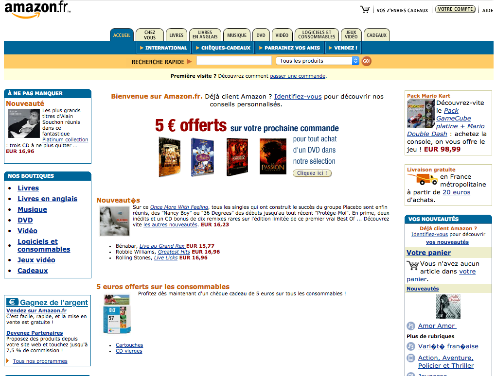 Internet, c'était comment avant ? C'était comme ça...